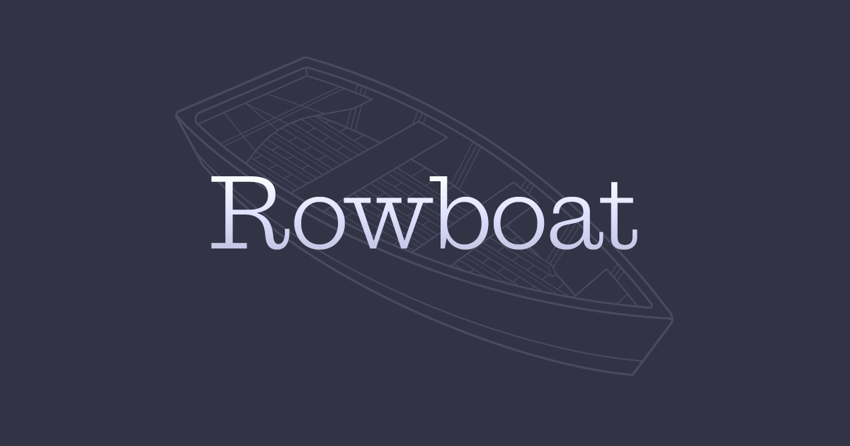 Rowboat | Maps